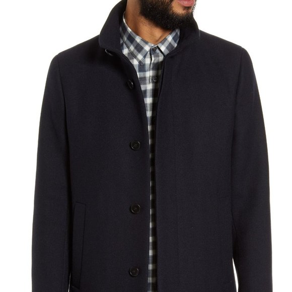 Theory | Jackets & Coats | Theory Men Renew Regular Fit Wool Blend Coat ...